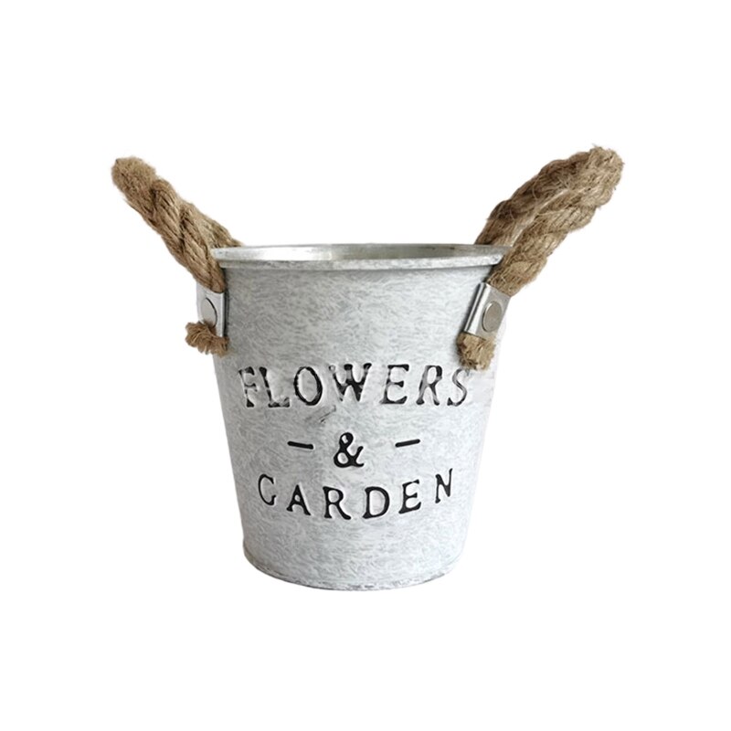 Pot de fleurs en fer forgé Vintage 50lb, Pot de pl... – Grandado