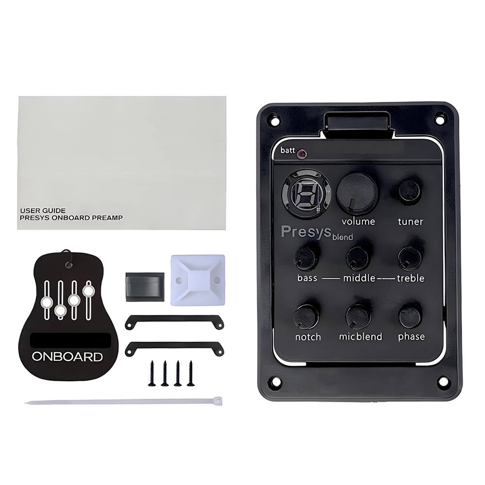 Plastic 301 Guitar Pickup with Tuner For Fishman P... – Grandado