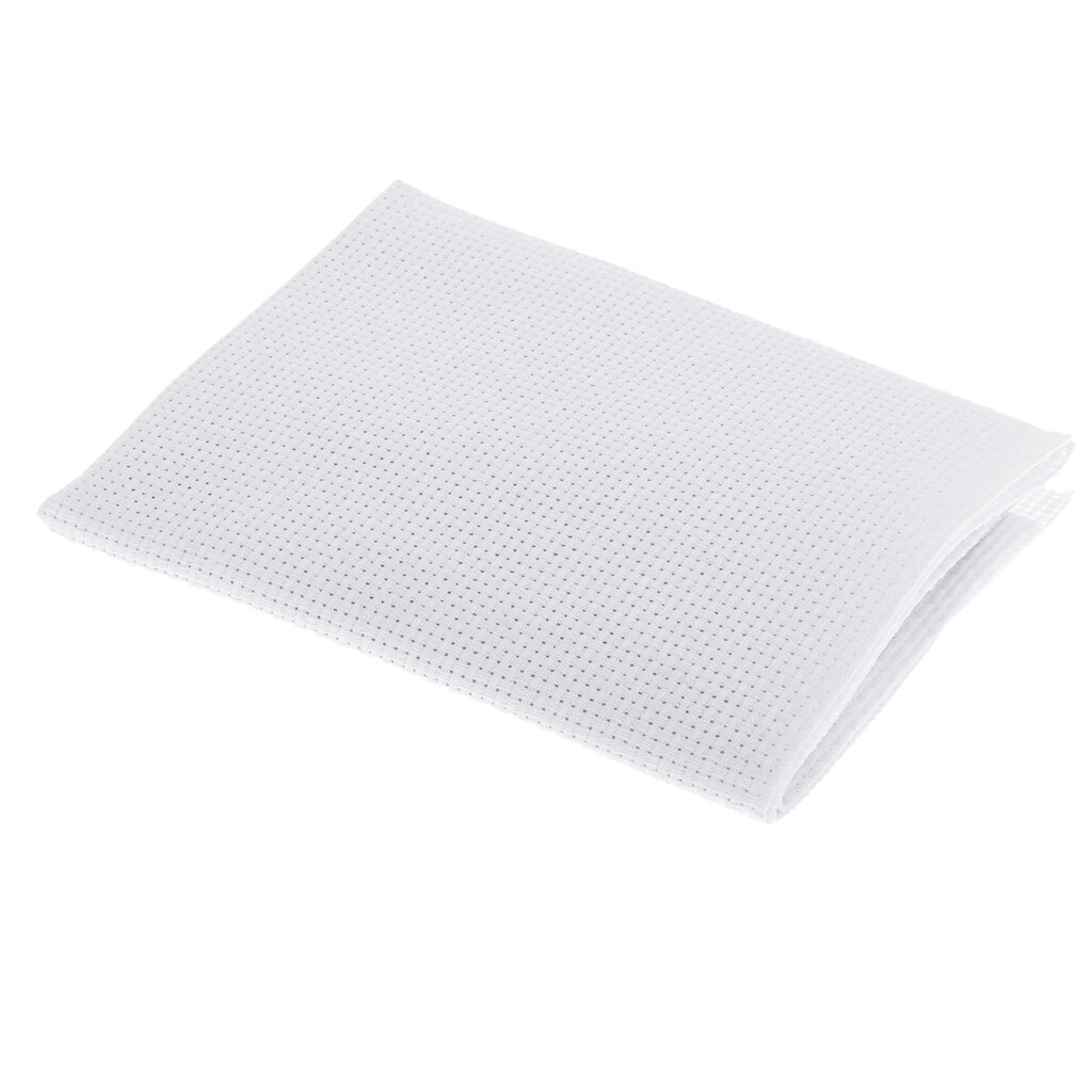 White 11 14 Count Cross Stitch Cloth Aida Fabric D... – Grandado
