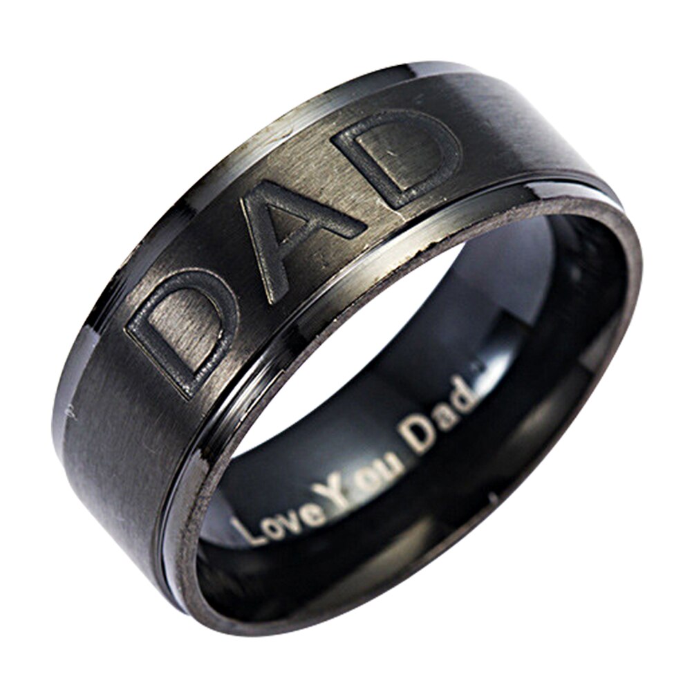 Neue Mann Persönlichkeit Edelstahl Ring Eingravier... – Grandado