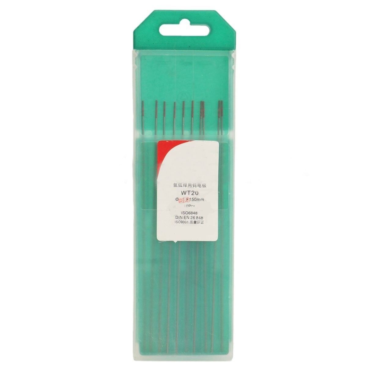 10pcs WT20 Tungsten Electrode 2% Aluminum Lanthana... – Vicedeal