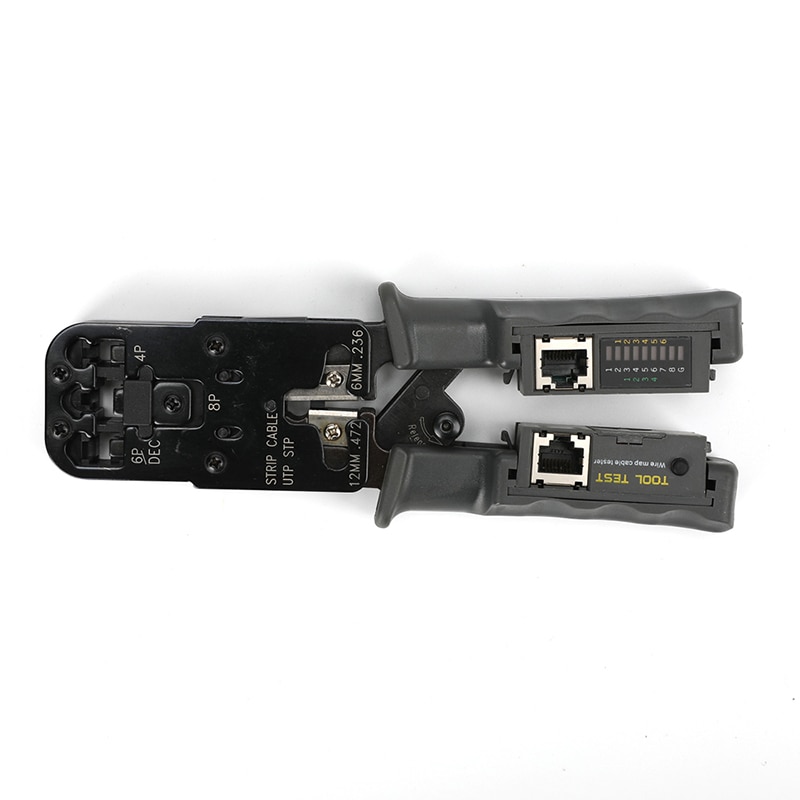 2 In 1 RJ45 Netwerk Lan Kabel Crimper Tangen Snijg... – Grandado