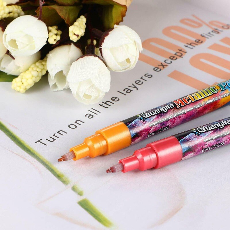 Cute Art Marker Pens 18 Color Set Colorful Ink Gen... – Grandado
