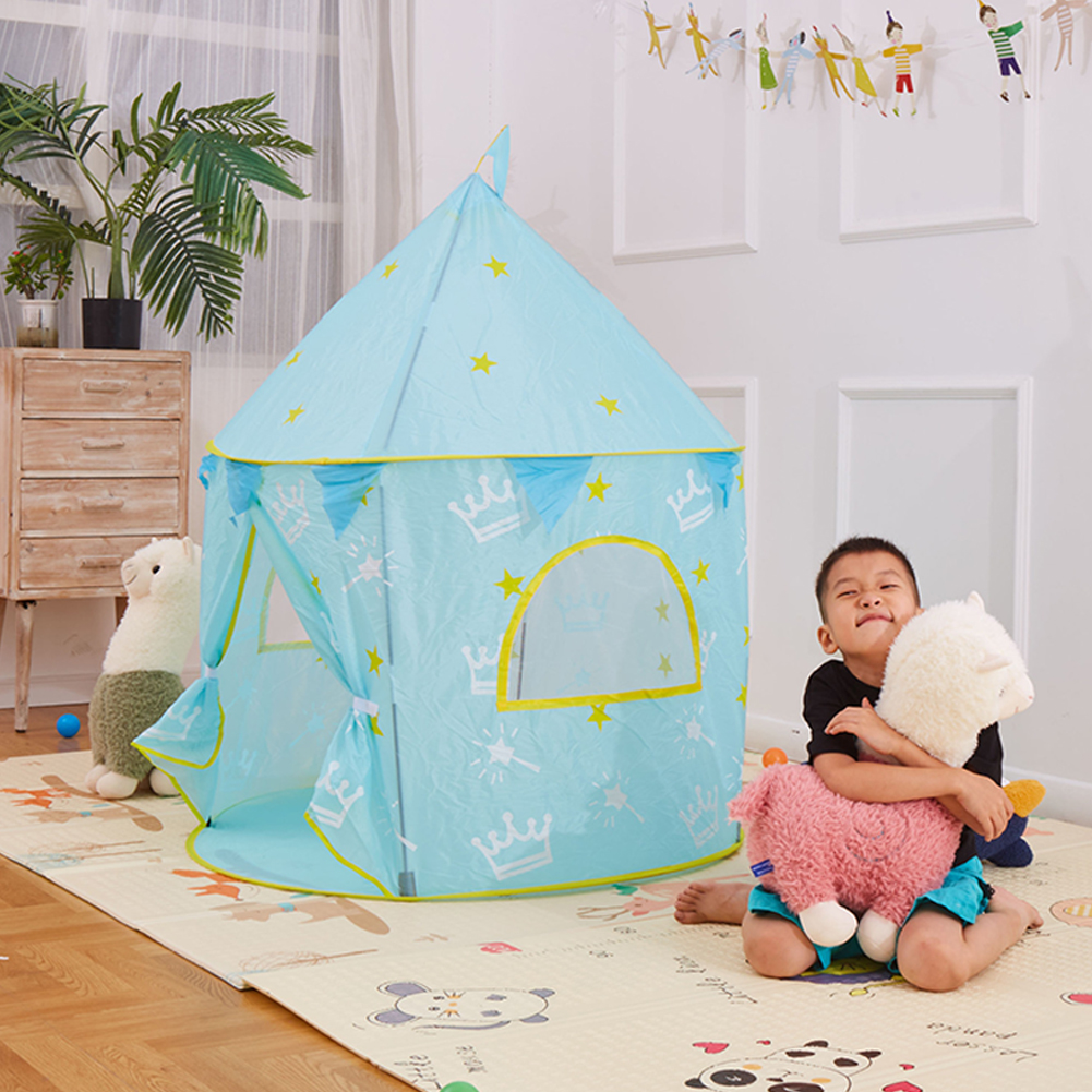 Crown Castle Polyester Kids Toys Garden Portable P... – Grandado