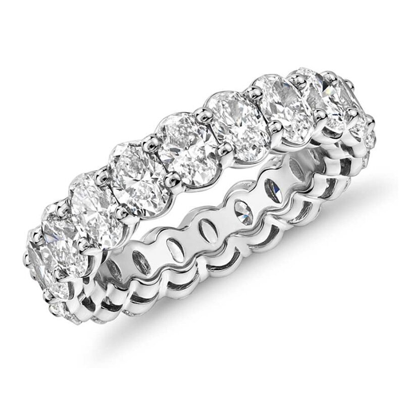 Solid real products real 925 sterling silver weddi... – Grandado