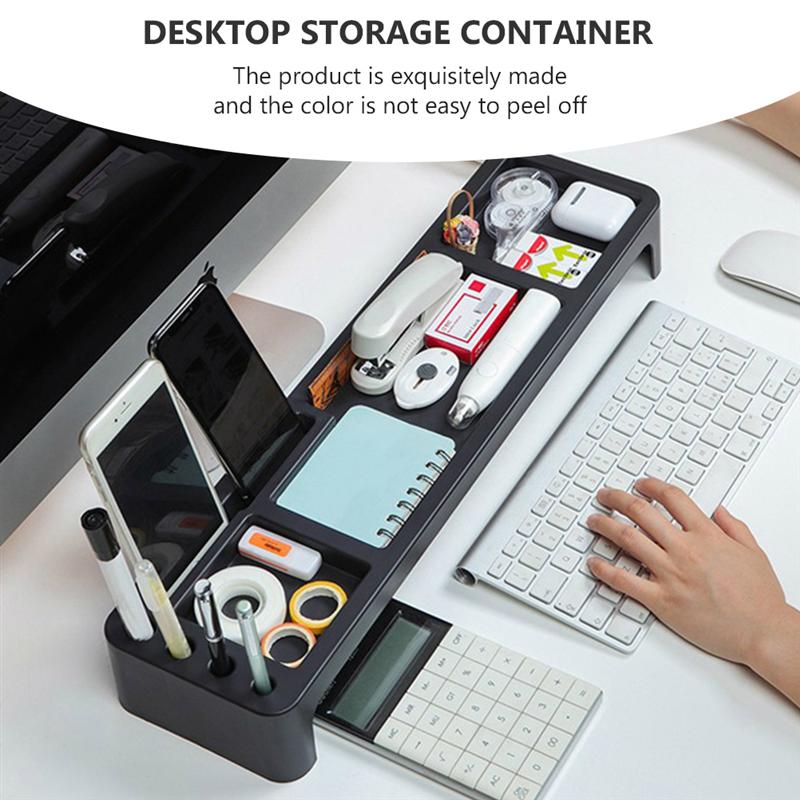 Multifunctional Desktop Storage Rack Keyboard Stor... – Vicedeal