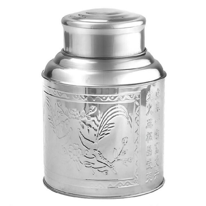 Stainless Steel Tea Box Portable Metal Sealed Tea ... – Vicedeal