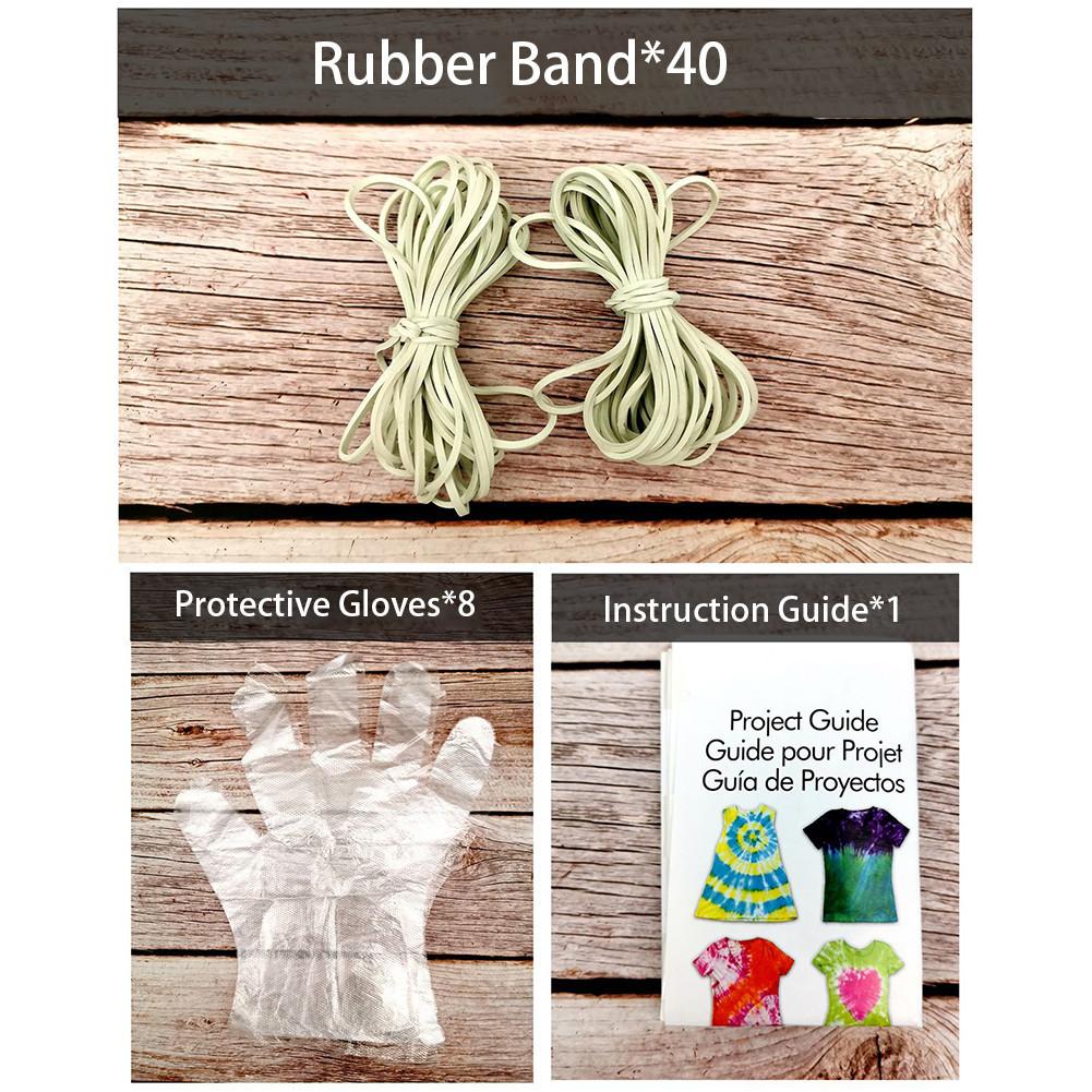5 Colors Tie-Dye Kit Cotton Linen Clothing Dyes No... – Grandado
