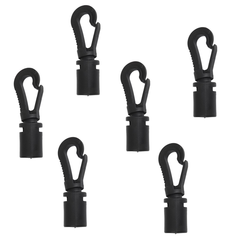 Pack of 6 Pieces Strong Shock Cord End Hook for 5m... – Grandado