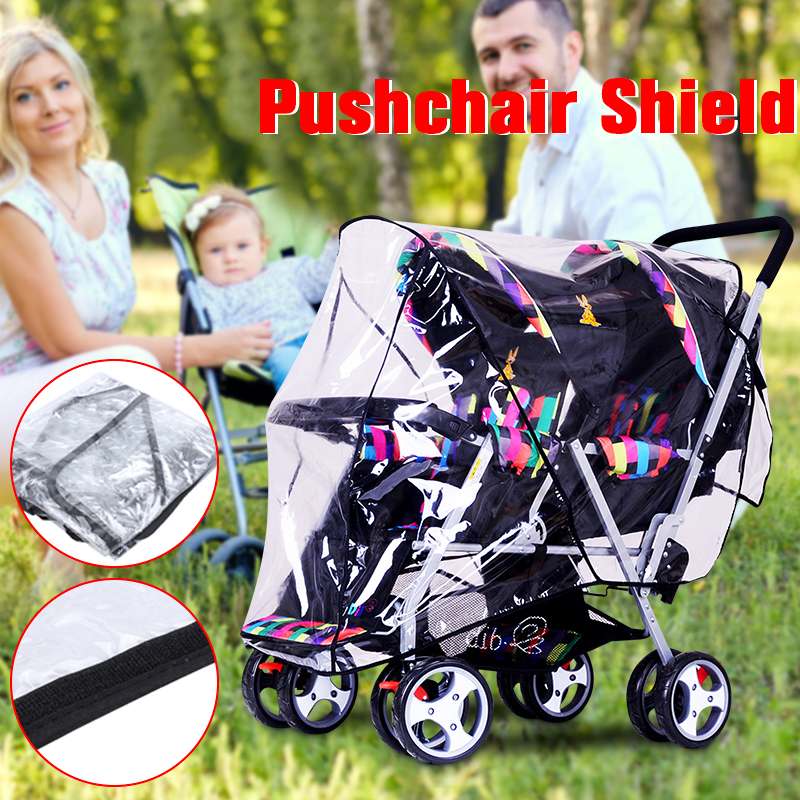 Klapvogne regnfrakke vindskærm klapvogn vandtæt ba... – Grandado