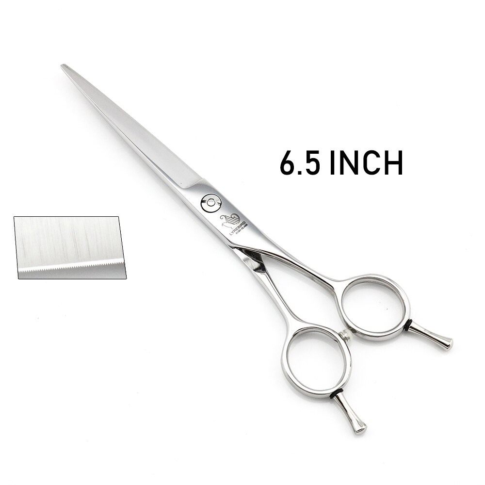 Dry hair cutting scissors Serrated blade 6 INCH 6.... – Grandado