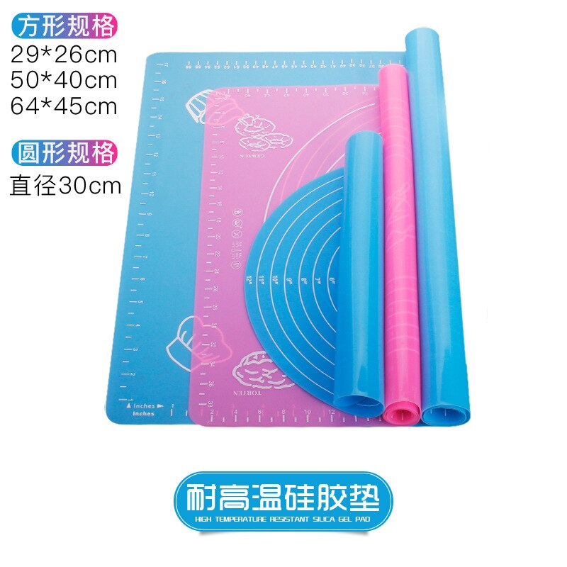 Large Silicone Mat High Temperature Kneading Pad C... – Grandado