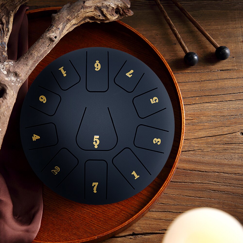 8 Inch Tong Drum Ethereal Ritme 11 Tune Notes Hand... – Grandado