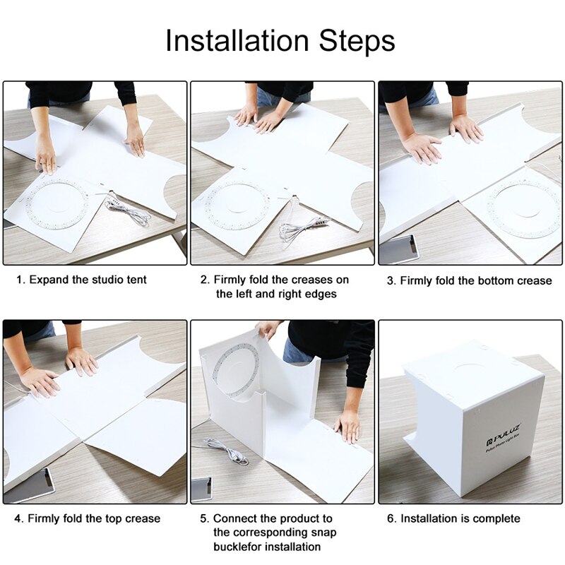 Novo 30cm mini dobrável photo studio box fotografi... – Grandado