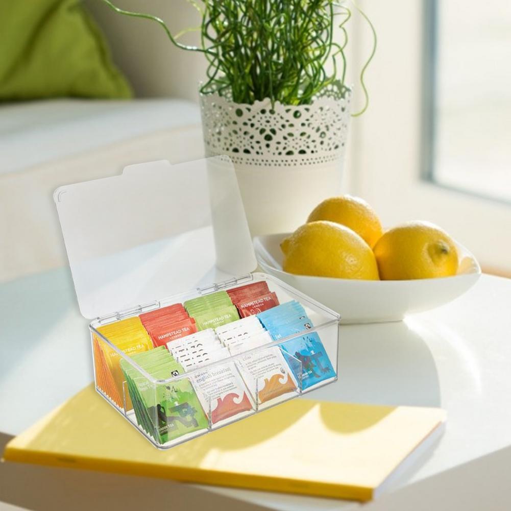 Modern Food Storage Cabinets Plastic Tea Bag Holde... – Vicedeal