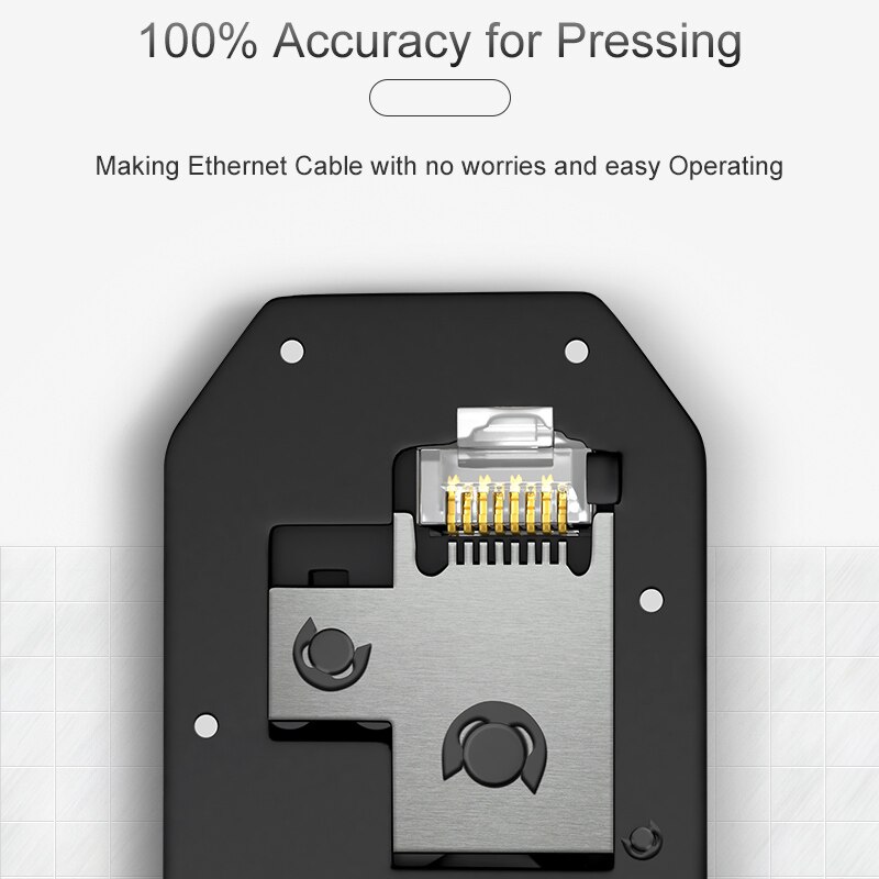 SAMZHE Crimping Plier Wire Tracker RJ11/12/45 Cabl... – Grandado