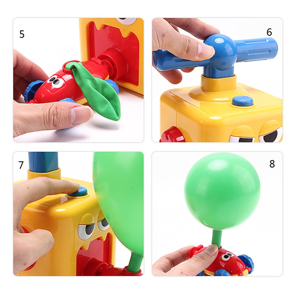 4Pcs Kids Inertial Power Balloon Car Educational G... – Vicedeal