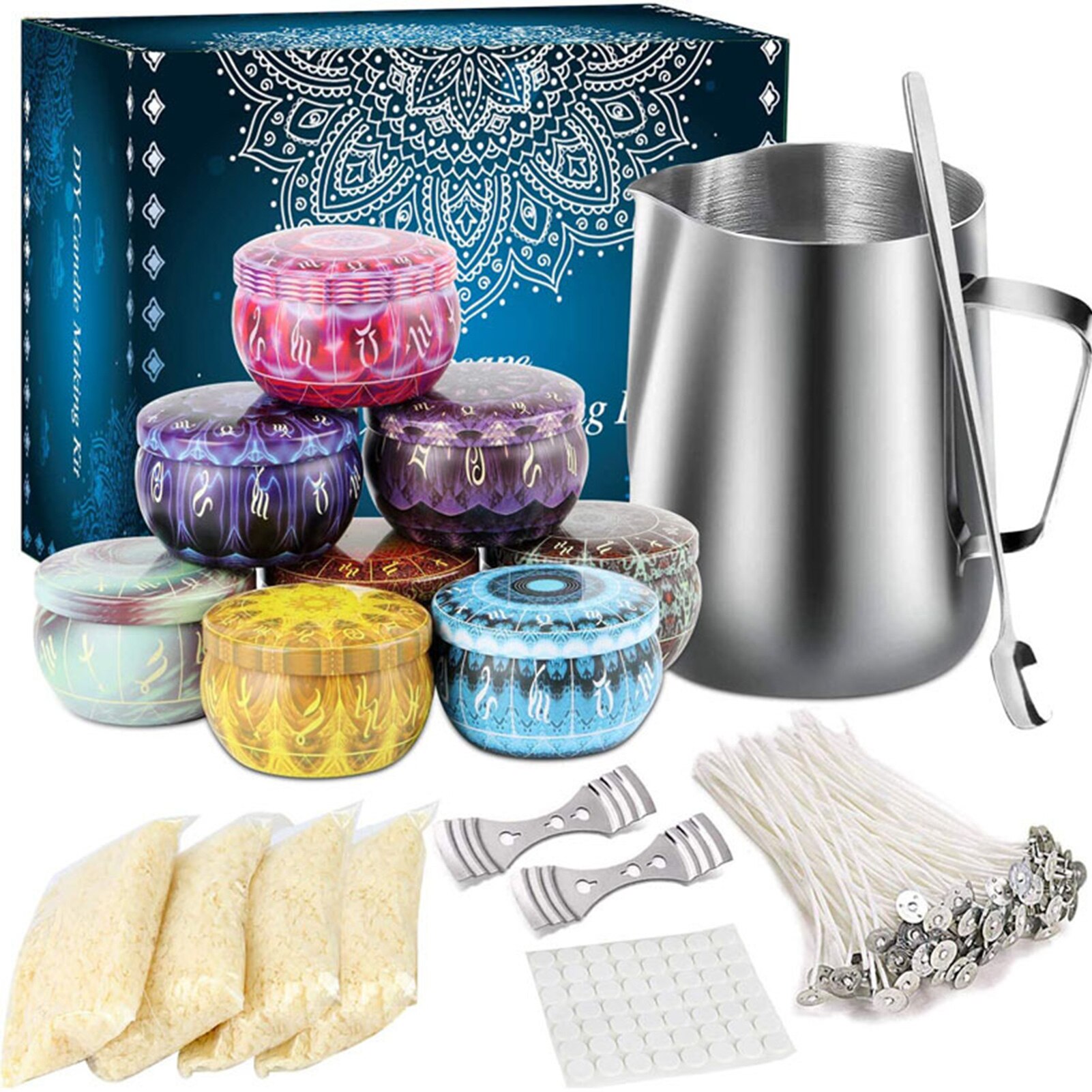 1Set Family Art Candle DIY Accessories Candle Maki... – Grandado