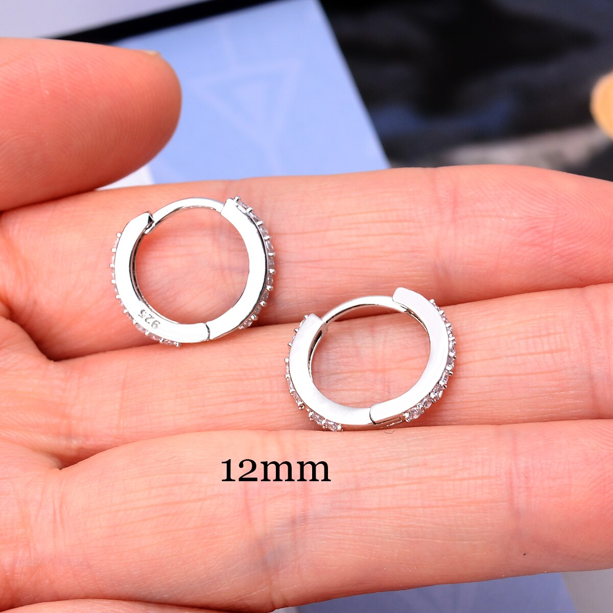 Piercing Studs Women Small Hoop Earring Huggies Ea... – Grandado