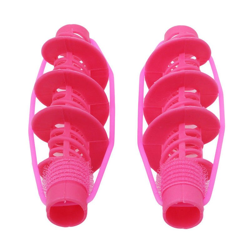 Magic Hair Curlers Long Spiral Rollers Set Easy Fa... – Grandado