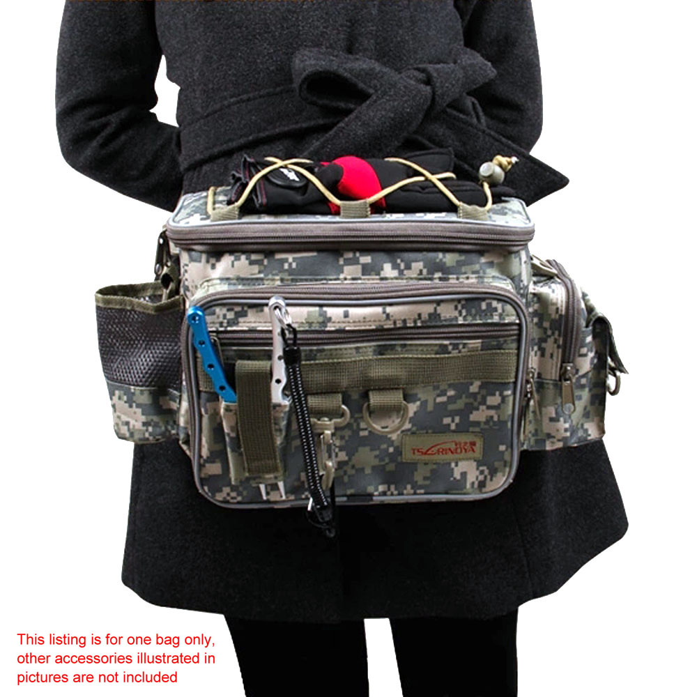 Trulinoya 27 * 20 * 10cm Fishing Bags 600D Multifu... – Grandado
