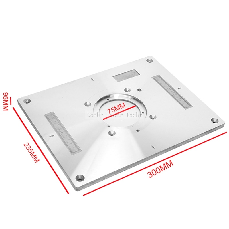Electric wood milling trimming machine Flip Plate ... – Grandado