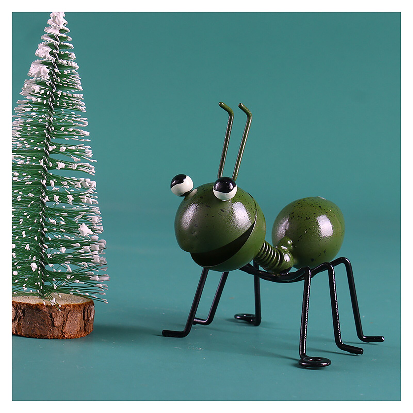 Tuin Yard Decoratie Mier Met Hoofd Schudden Levend... – Vicedeal