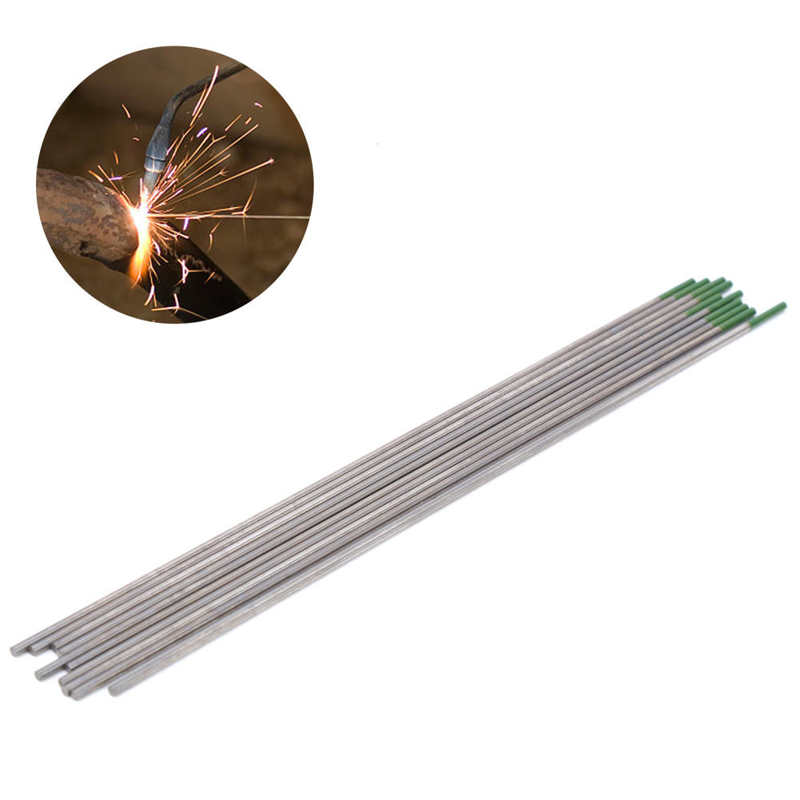 10 stuks wp1.6mm x 150mm wolfraamelektroden tig-l... – Vicedeal