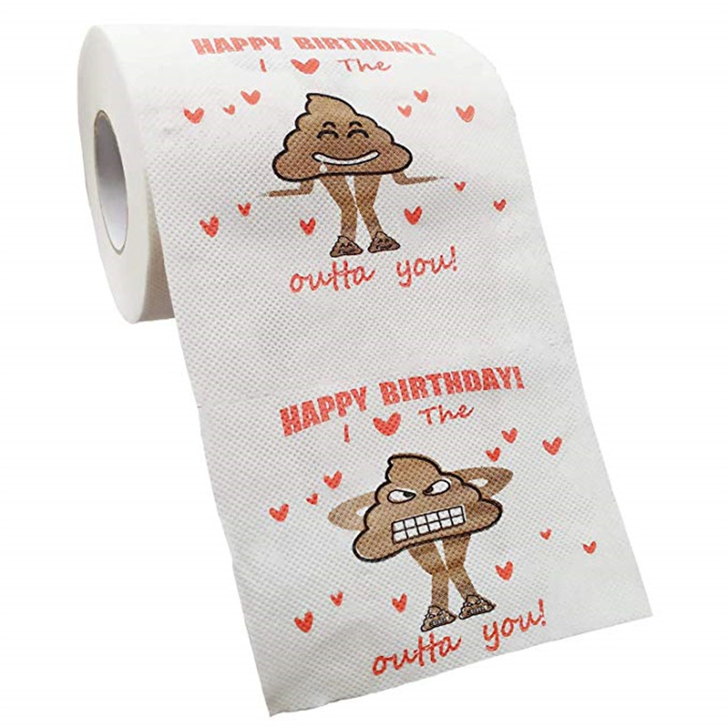 Happy Birthday Novelty Toilet Paper,a Novel Collec... – Grandado