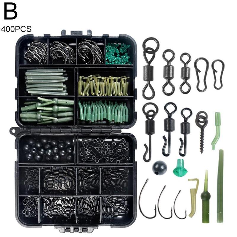 300/400 Pcs/Box Fishing Accessories Set Portable E... – Grandado