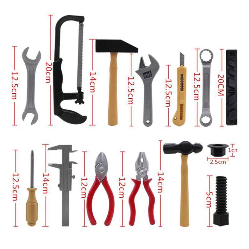 28Pcs Kids Repair Tool Play House Toys Workbench H... – Grandado