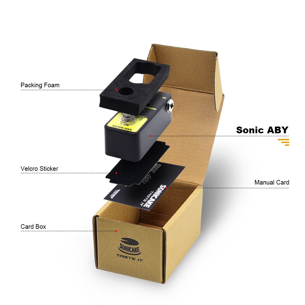 SONICAKE Sonic ABY True Byapss AB Box Line Selecto... – Vicedeal