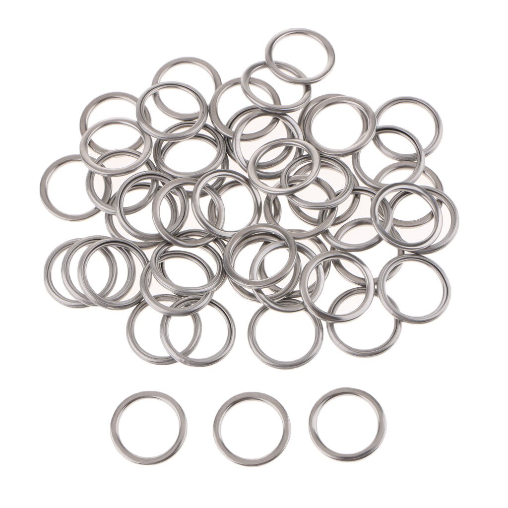 50 Pieces Oil Drain Plug Gasket 12157-10010 for To... – Grandado