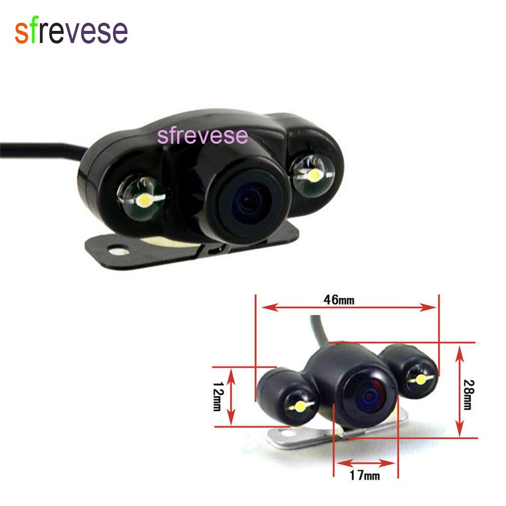 2 LED Wide Angel Car Rear View Parking Omkeren Bac... – Vicedeal
