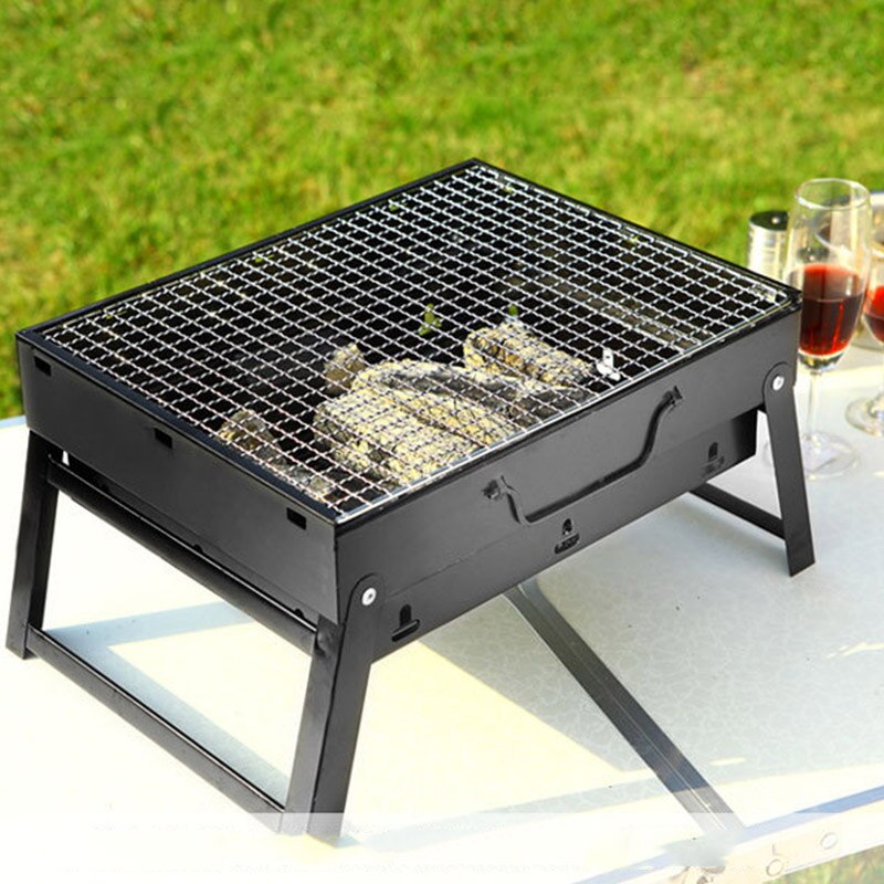 Portable BBQ Barbecue Grills Burner Oven Outdoor G... – Grandado