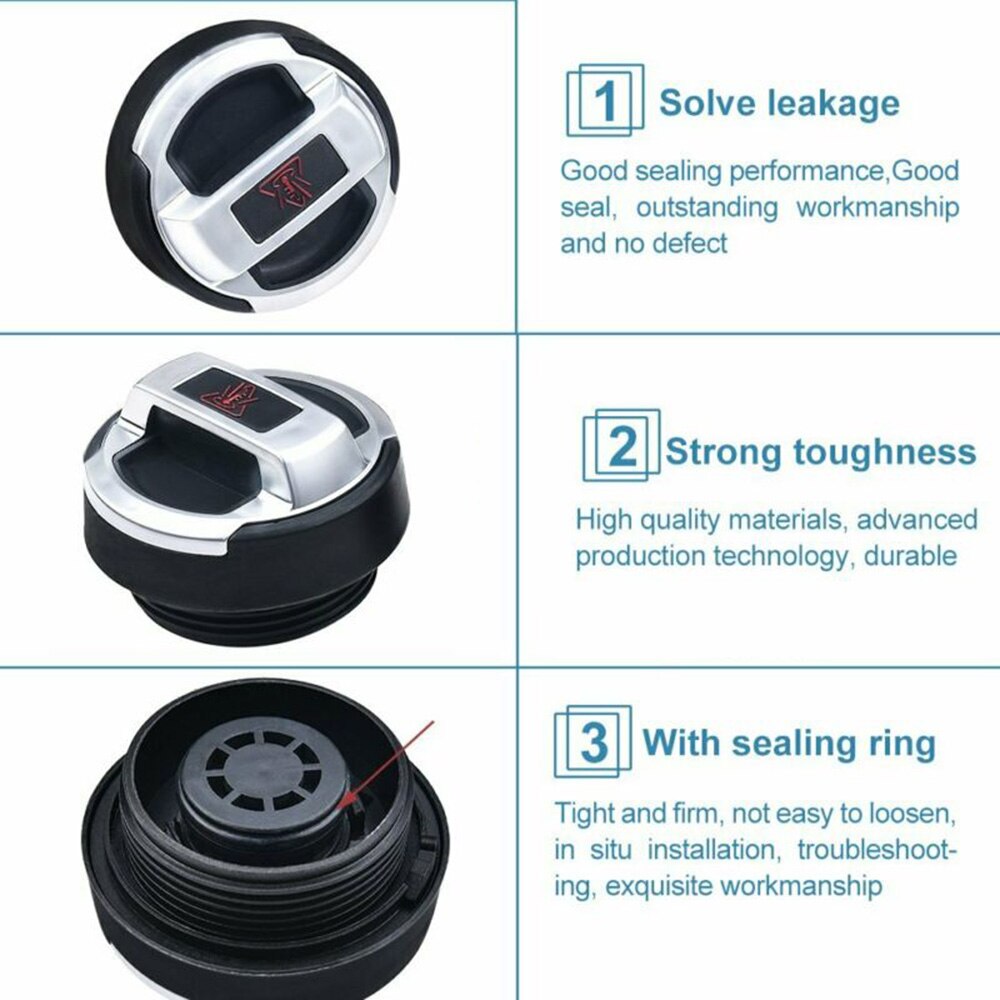 2pcs Car Retrofit Oil Expansion Fuel Tank Cap Fill... – Grandado