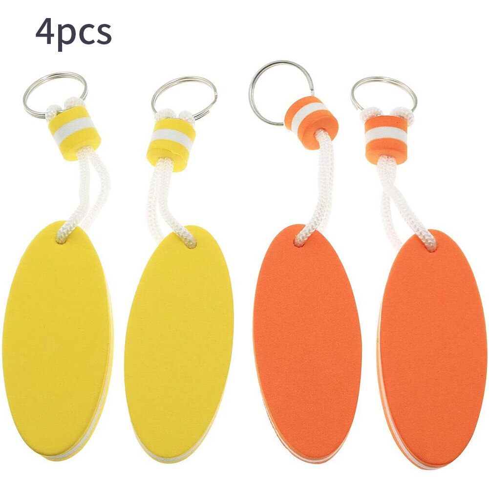 4PCS EVA+Stainless Steel Floating Key Ring Kayak K... – Vicedeal