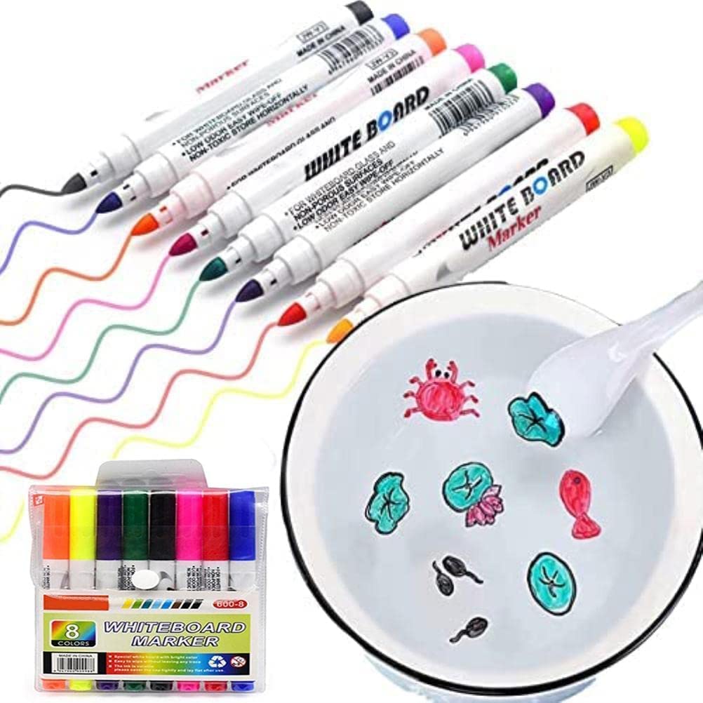 8 Colors Magical Water Painting Pen,Doodle Water F... – Grandado