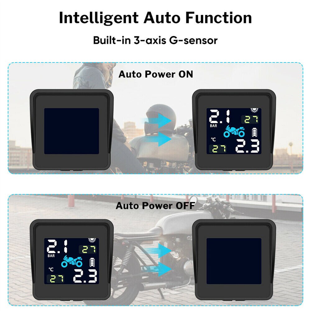 Sensor Bandenspanning Monitoring Waterdichte IPX7 ... – Grandado