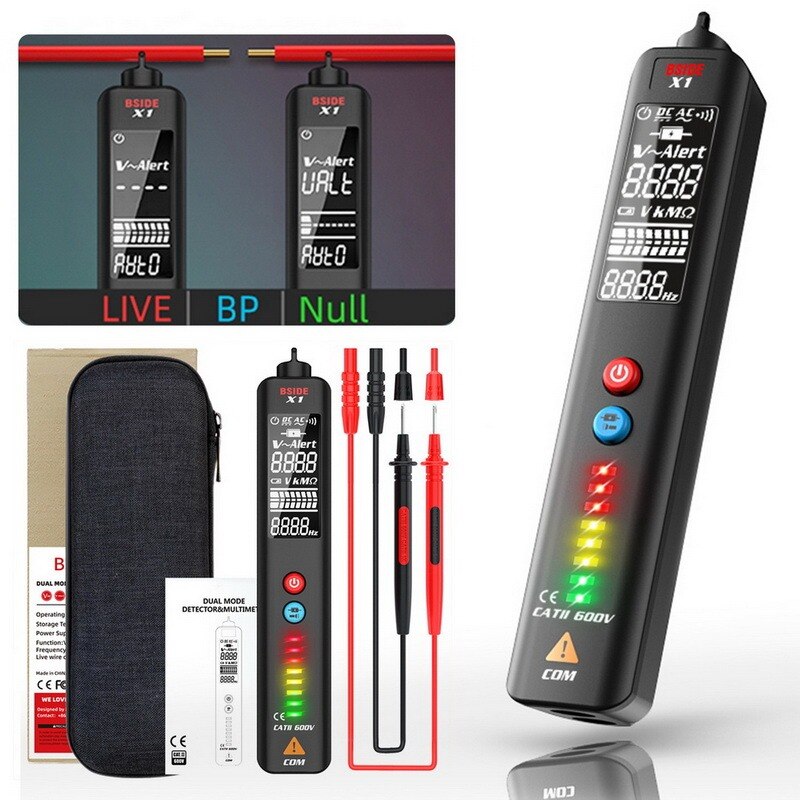 Voltage Detector Tester Smart Multimeter Display N... – Grandado