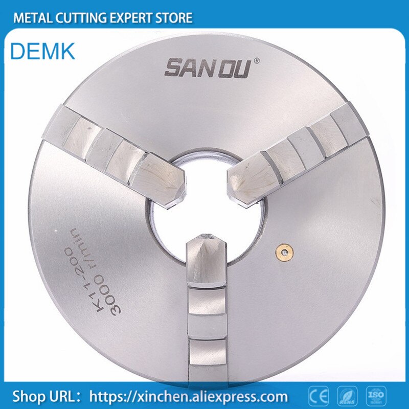 K11-130 high-precision three/3 jaw chuck self-cent... – Grandado