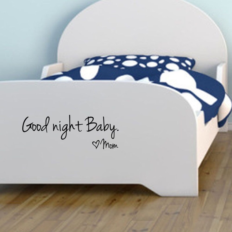 Good night Baby Wall Sticker for kids baby rooms b... – Grandado