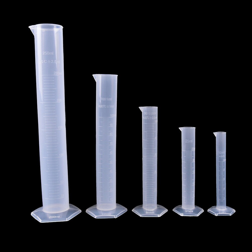100ml Plastic Measuring Cylinder Laboratory Test G... – Grandado