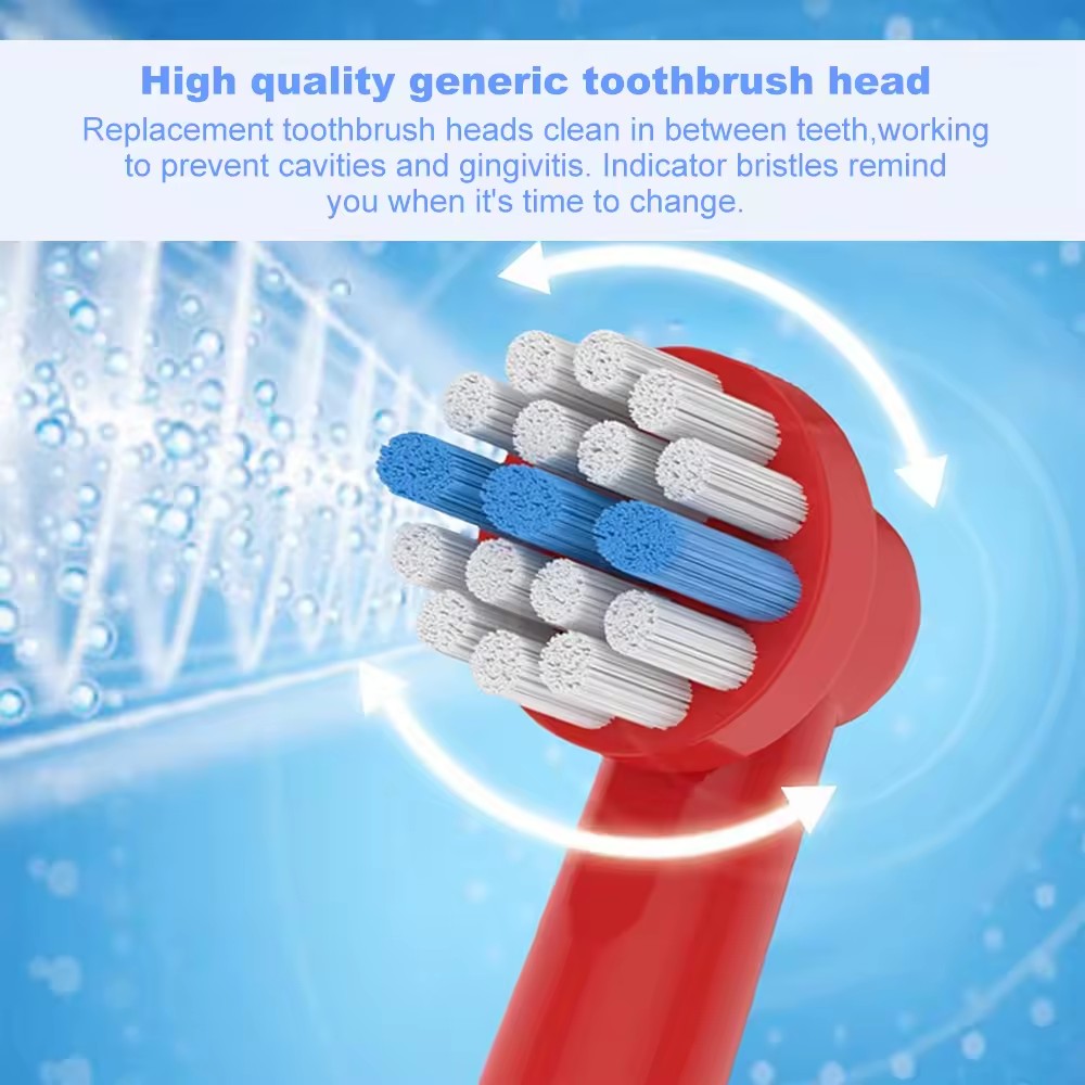 Kid Toothbrush Heads Replacement Children Tooth Br... – Grandado