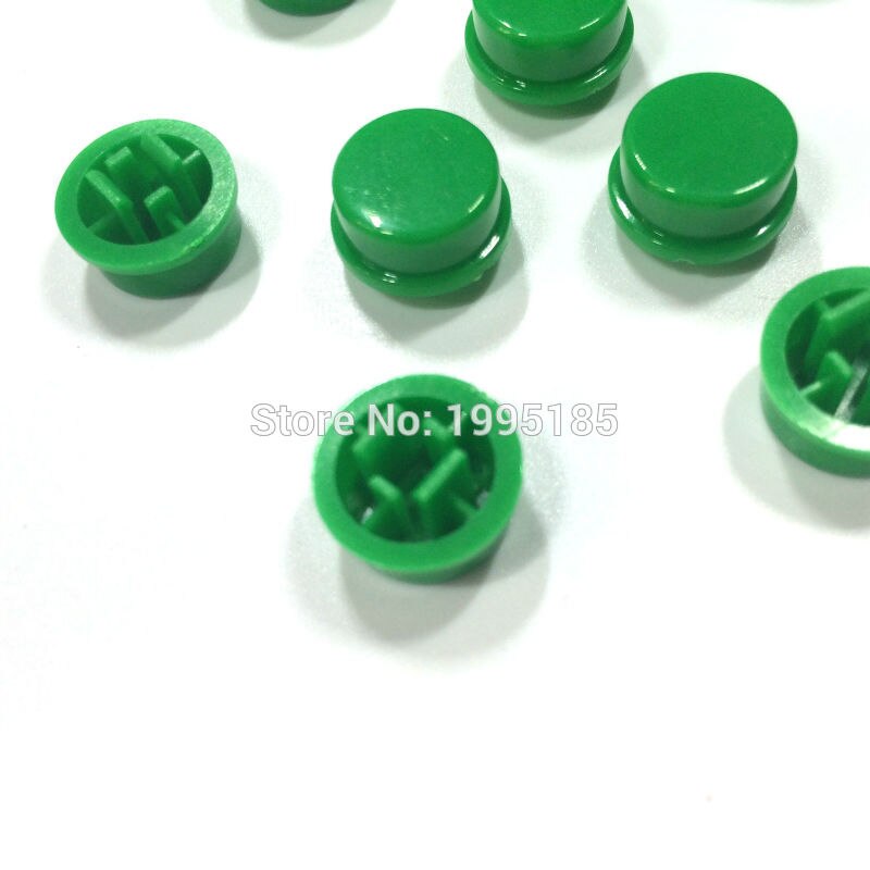 30pcs Green Round Tactile Button Caps For 12 *12 *... – Vicedeal