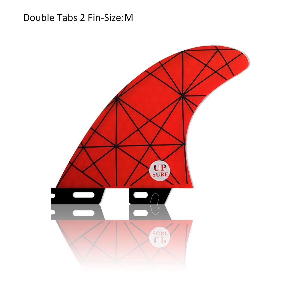 Double Tabs 2 Surfboard Fins Honeycomb fiberglass ... – Vicedeal