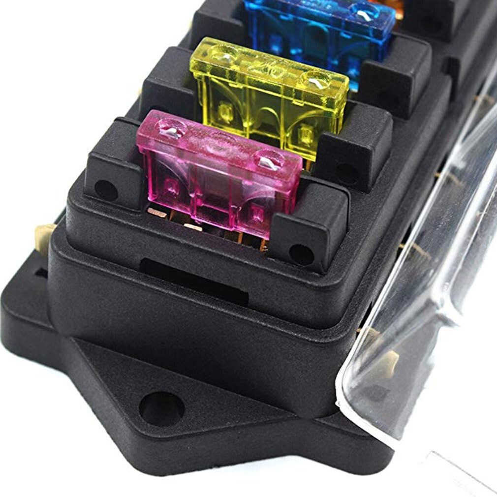 Car Van Ship Ocean 6 Way Chip Fuse Block Bracket W... – Vicedeal