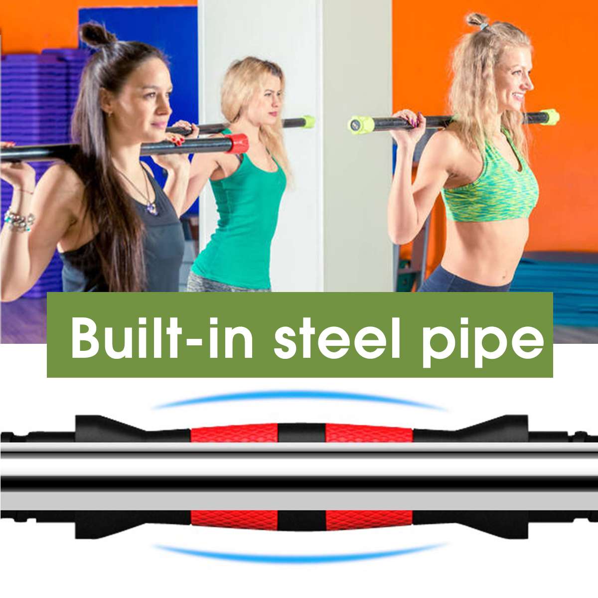 2 Pcs 40/50cm Chrome Dumbbell Rod Solid Steel Weig... – Vicedeal