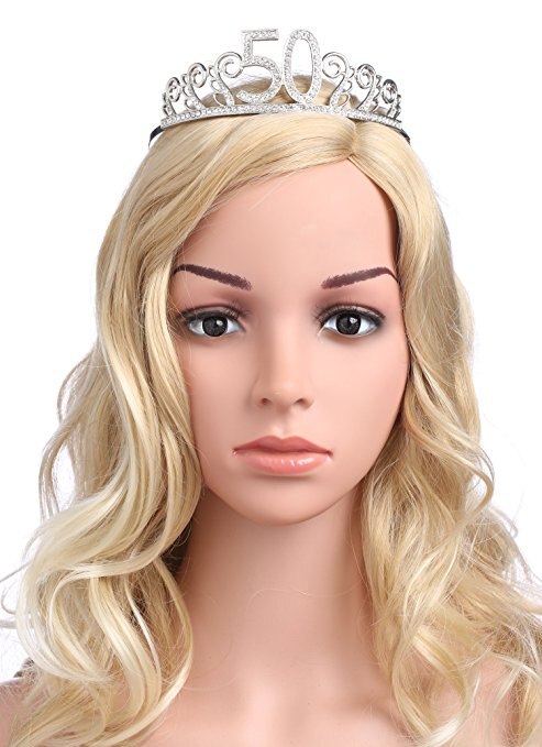 Crystal Rhinestone Tiara Princess Crown Birthday C... – Vicedeal