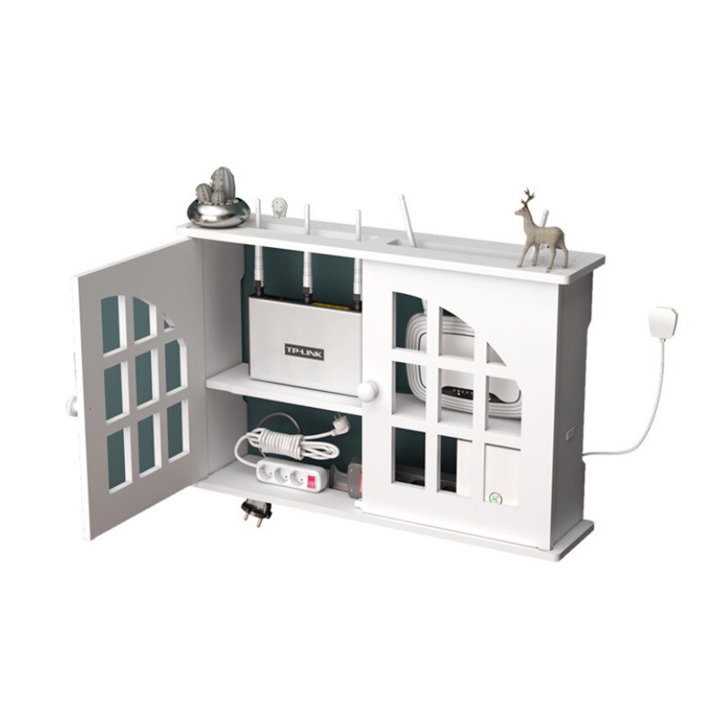 Grote Draadloze Wifi Router Plank Opbergdozen Kabe... – Grandado